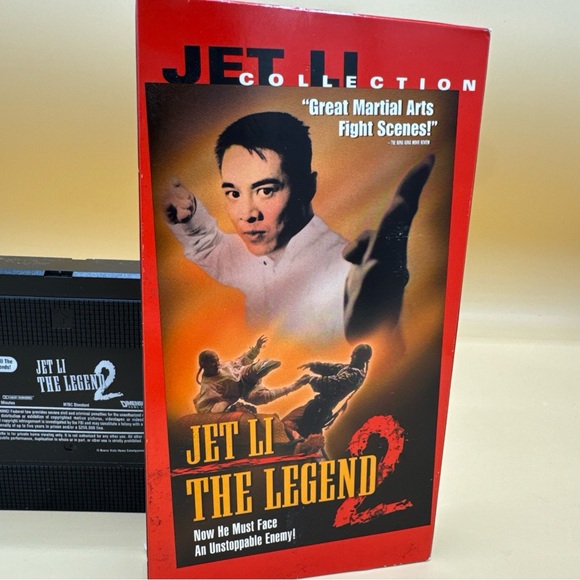 Media | The Legend 2 Jet Li Vhs 202 Martial Arts Dimension Films | Poshmark